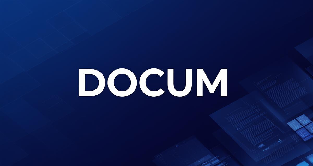 DOCUM | Transform Document Chaos into Strategic Advantage